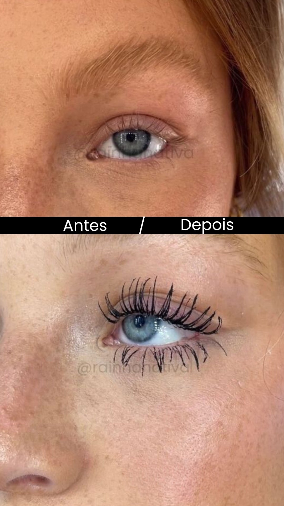 Max Lashes Rímel - 2 em 1 com sérum de crescimento – Rainha Nativa